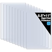Magazine Sleeves 25 Pack) Cardboard Gold - Crystal Clear PVC Holders ...