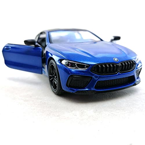 Snapklik.com : BMW M8 Competition Coupe Blue 5 1:38 Scale Pullback ...