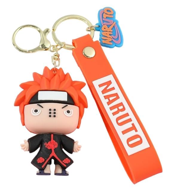 Blue Aura Pain Naruto Keychain For Anime Fans Key Chains Collectible ...