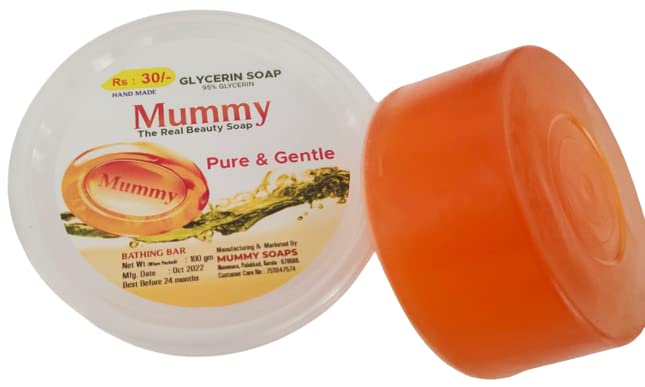 Buy Mummy soap Glycerin Beauty Soap Face & Body Bar - 100 Grams Each ...