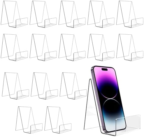 Amazon.com : Ukontagood Acrylic Book Display Stand, 4''×3'' Display ...