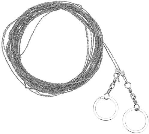 Amazon.com: Waziaqoc Survival Wire Saw, Heavy Duty Emergency Steel Wire ...