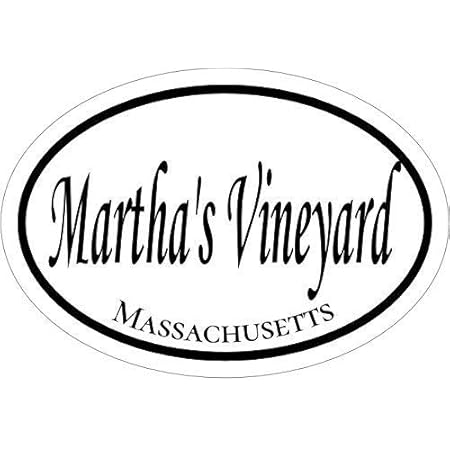 Amazon.com: Martha's Vineyard Decal - Martha's Vineyard Massachusetts ...