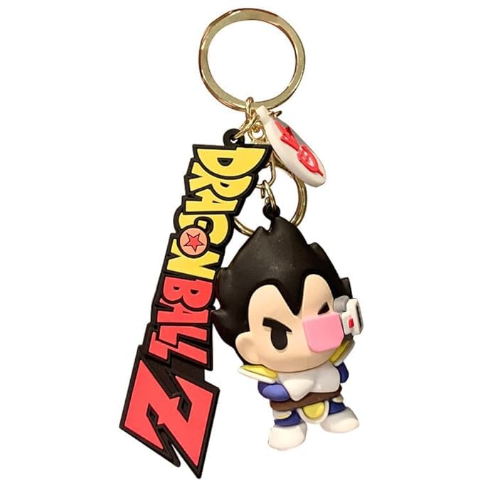 Funfob Vegeta Keychain With Hook & Straps Key Chains Multicolour for ...