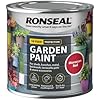 RONSEAL GARDEN PAINT Moroccan Red 250Ml [38268] : Amazon.co.uk: DIY & Tools