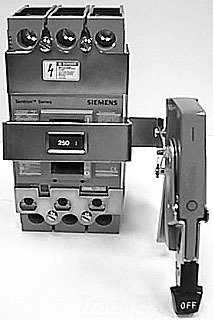 FDFBER Red Right Hand Flange Handle Circuit Breaker Operating Mechanism ...