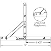 Truth Casement Window Hinge (Pair) - Amazon.com