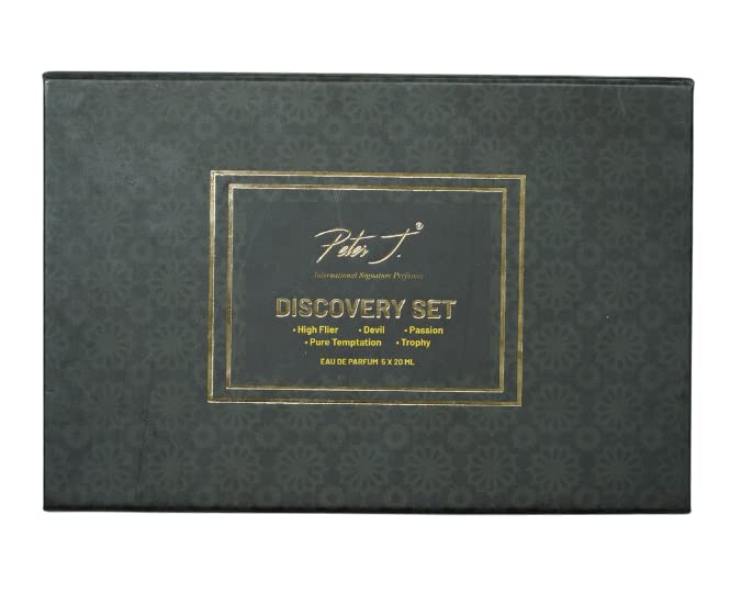 Buy Peter J Discovery Set 5x20ml Perfumes for Men & Women | Luxury Eau ...