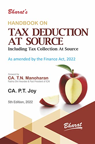 Handbook On Tax Deduction At Source (TDS) eBook : Ca. P.T. Joy: Amazon ...