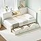 Amazon.com: Bellemave Twin Size Captains Bed, Wood Twin Size Daybed ...