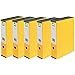 Q-Connect 75mm Box File Foolscap Yellow (5 Pack) : Amazon.co.uk ...