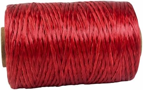 Amazon.com: Kulay Artificial Deer Sinew White Waxed Flat Polyester ...