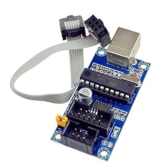 Amazon.com: USBTiny USBtinyISP AVR ISP Programmer Bootloader for ...