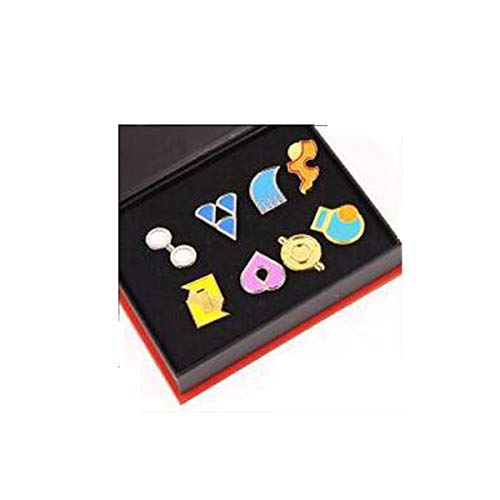 Buy Pokemon Gym Badges Set of 8PCS (Red) Online at desertcart UAE