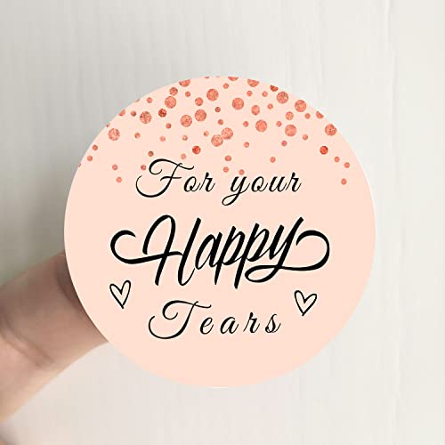 Amazon.com: TSDTUO 120pcs For Your Happy Tears Wedding Decorative ...