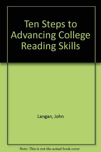 Buy Ten Steps to Advancing College Reading Skills Book Online at Low ...