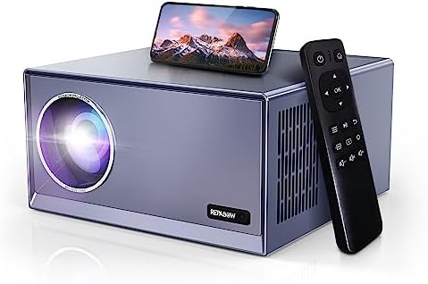 Amazon.com: Projector with WiFi and Bluetooth, REPABOW Outdoor ...