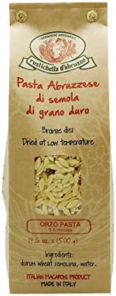 Amazon.com : Rustichella D' Abruzzo Orzo Durum Wheat in Brown Paper Bag ...