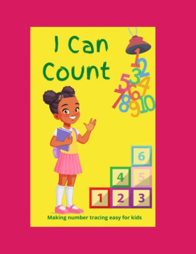 Buy I CAN COUNT from 1 to 10 Number Tracing Practice Workbook for Kids ...