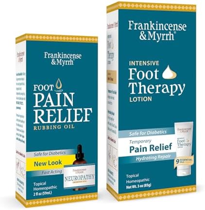 Amazon.com: FRANKINCENSE & MYRRH Foot Pain COMBO Pack: Foot Pain Relief ...
