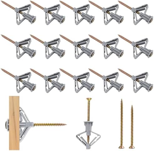 120 Stück Universal Butterfly Drywall Dowels, Gipskarton Anker mit ...
