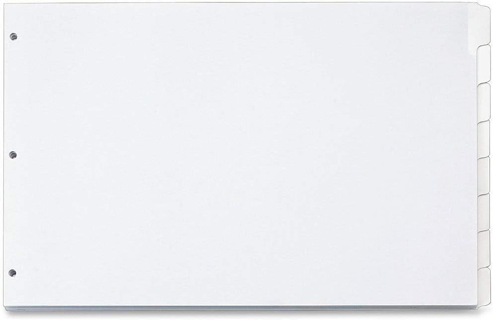 Amazon.com : TOPS Cardinal 11x17 Write'n Erase Tab Divider, 8-Tab ...