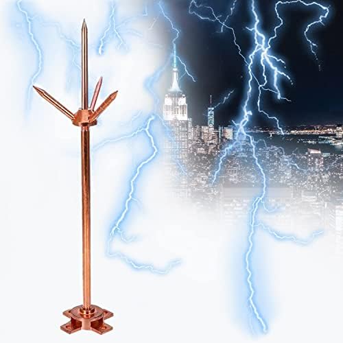 Amazon.com: PROPFE Lightning Rod Suitable for Wireless Radar Lightning ...