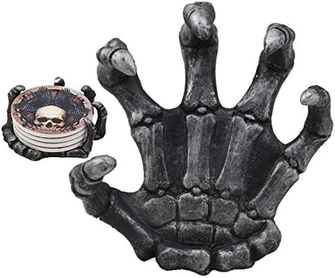 Amazon.com: Ebros Gothic Alchemy Clutch of The Dead Skeleton Hand Resin ...