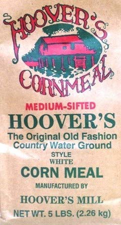 Amazon.com : Hoovers Medium Water Ground Corn Meal (2/5lb Bags ...