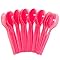 Amazon.com: Hot Pink Plastic Spoons (24 Pack) - Hot Pink Spoons for ...