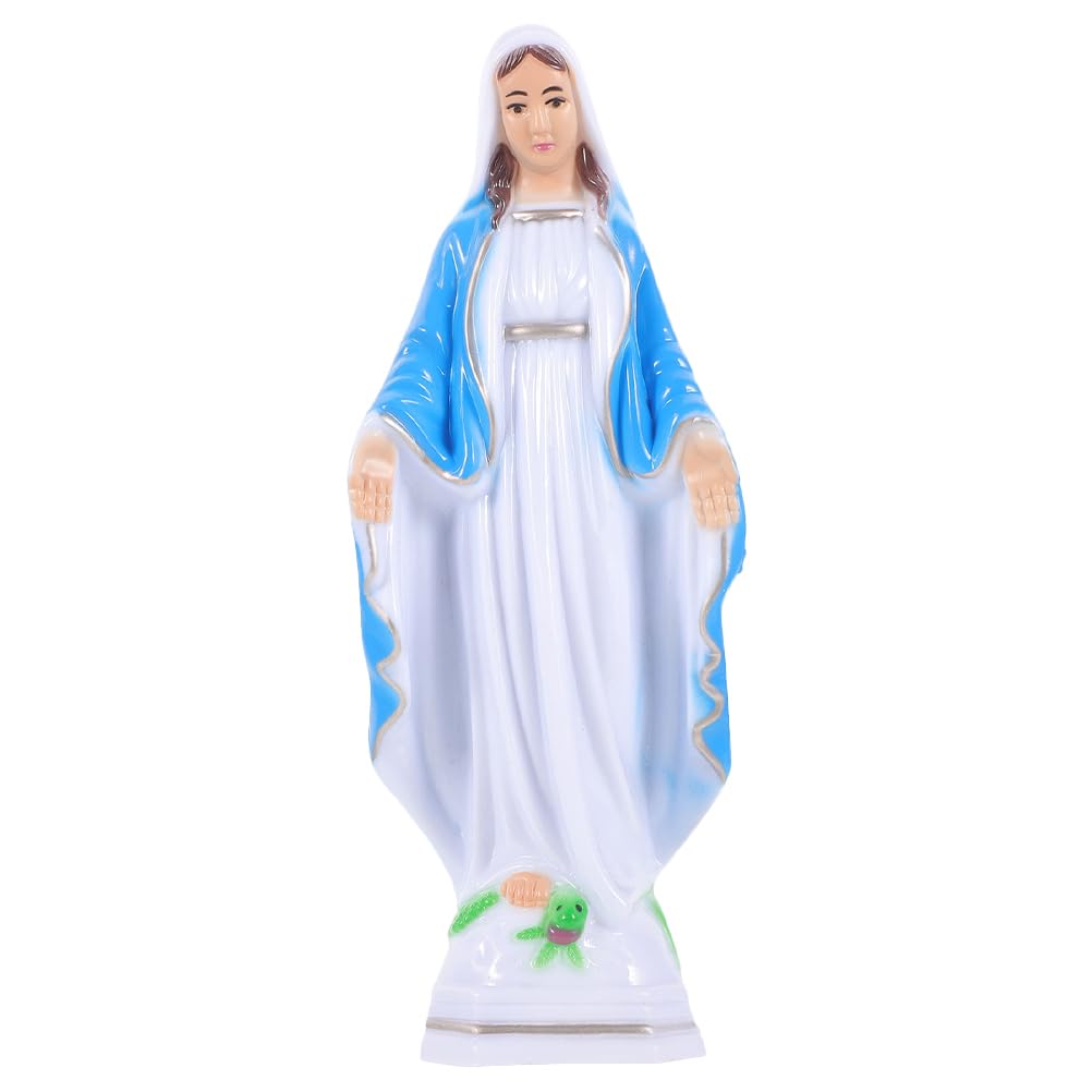 Amazon.com: Small Mary Statue Virgin Mary Religious Figurine Virgin ...