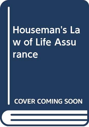 Houseman's Law of life assurance: David Houseman: 9780406597045: Amazon ...