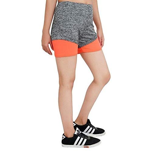 Buy Samkit Gym Shorts/Cycling Shorts/Nicker For Girls/Ladies (Fits 26 ...