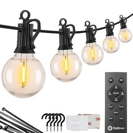 The 30 Best Brightown Outdoor String Lights of 2025 [Verified] - Cherry ...