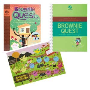 How to Guide - Brownie Quest Journey Book Set: Girl Scouts of America ...