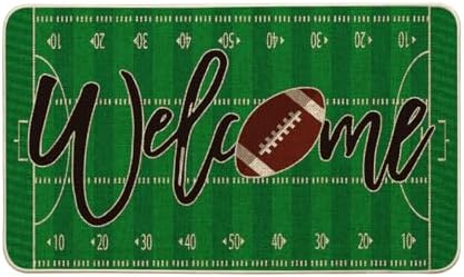 Amazon.com: Artoid Mode Touchdown Football Field Welcome Doormat, Rugby ...