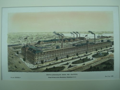 Singer Sewing-Machine Factory , Elizabethport, NJ: Unknown: Amazon.com ...