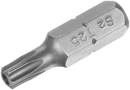 uxcell Torx Bits 1/4 Inch Hex Shank 25mm Length Magnetic Screwdriver ...