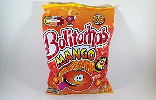 Amazon.com: BOLITOCHAS Mango Flavor 60pz Authentic Mexican Candy Free ...