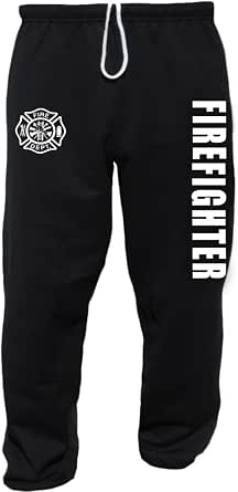 Amazon.com: Fireman Gear Gifts Firefighter Sweatpants for Men Clothing ...