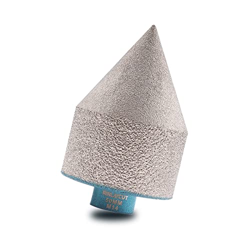 MINLAYCUT Diamond Cone Tile Bit 50MM Granite Finger Milling Bit ...