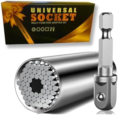 Amazon.com: TOSFOH Super Universal Socket Wrench Tools Grip Multi Function Ratchet Wrench Power ...