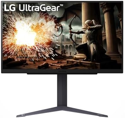 LG UltraGear Curved Gaming Monitor 27GS60QC, 27 inch, 1440p, 180Hz, 1ms ...