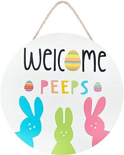 Amazon.com: Easter Door Decorations Easter Wall Decor Easter Wreaths ...