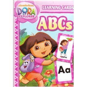 Amazon.com: Dora the Explorer Learning Cards ABCs: 9781615681532: Walt ...