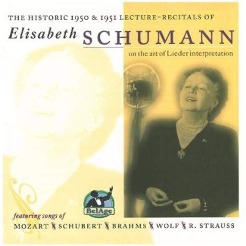 Elisabeth Schumann, Spoken Word, Hugo Wolf, Franz Joseph Haydn, Franz ...