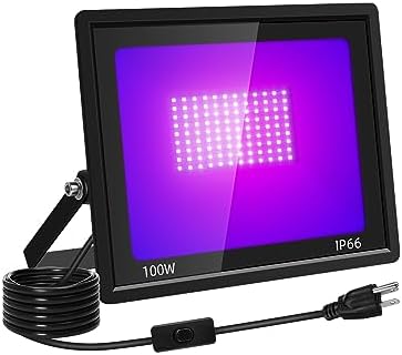 TYCOLIT 100W Led Black Lights Outdoor and Indoor, 3 Brightness ...