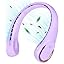 KIDEE Portable Rechargeable Neck Fan with 360 Air Outlet