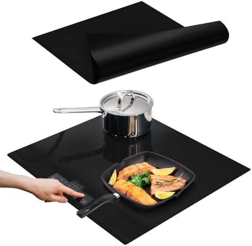 Induction Hob Protector,52 * 78cm Cooktop Scratch Protector,Silicone ...