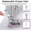 KPCB Tech 505 Sewing Machine with 12 Stitches Compact Size with ...